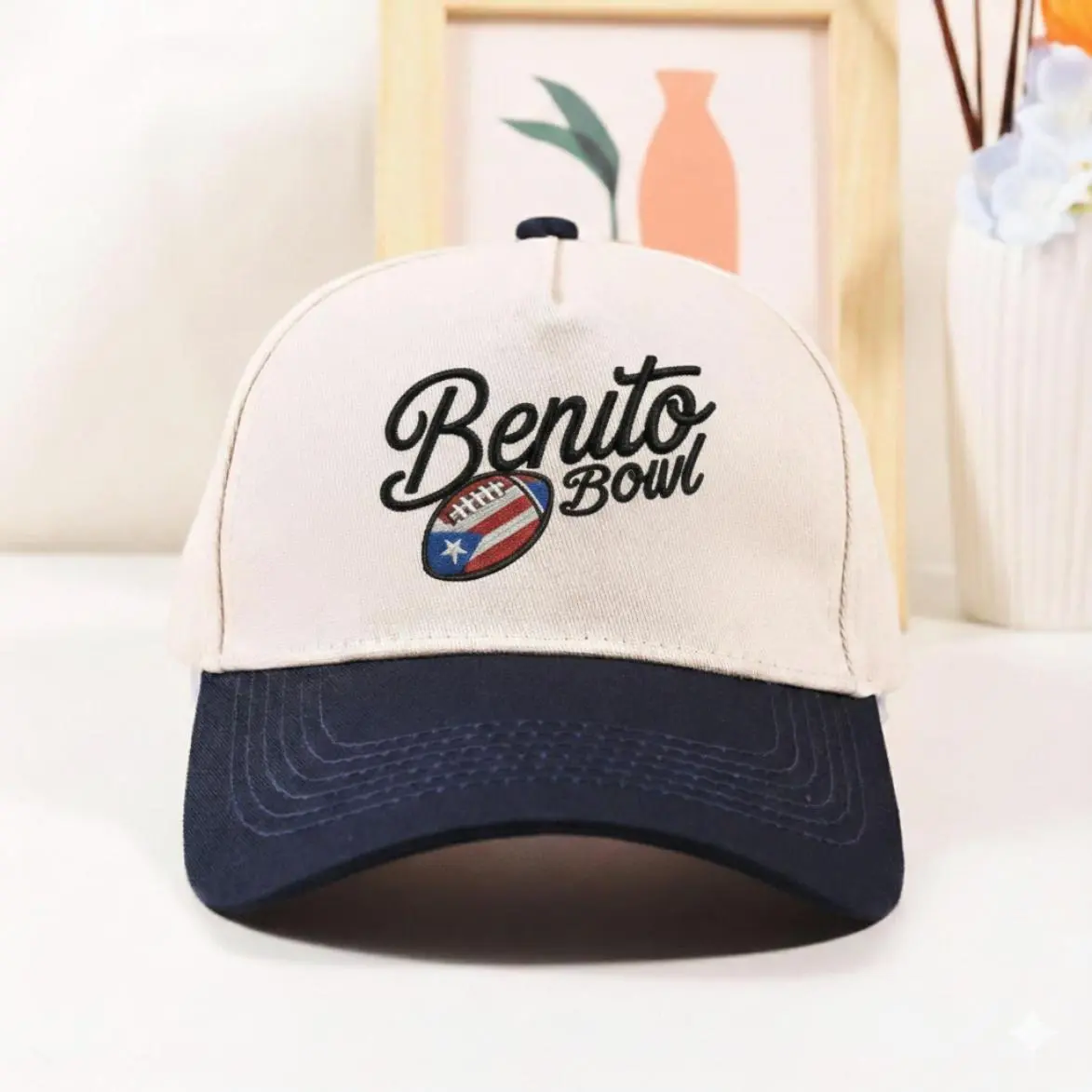 Embroidered Big Game Performance Inspired Hat | Benito Bowl Football ...