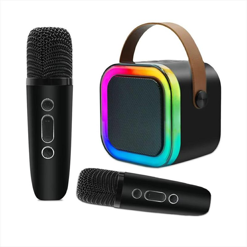 Fall Portable Wireless Karaoke Speaker with 2 wireless Microphone, HIFI ...
