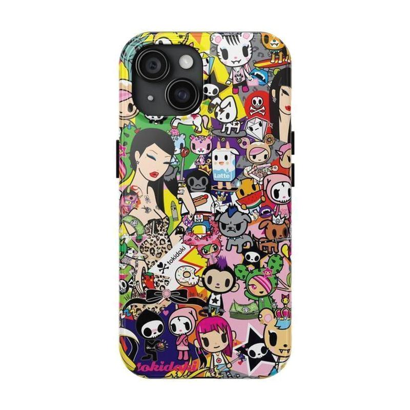 Tokidoki Cute Colorful Doodle Design Tough Case For Iphone 17/16/15/14 ...