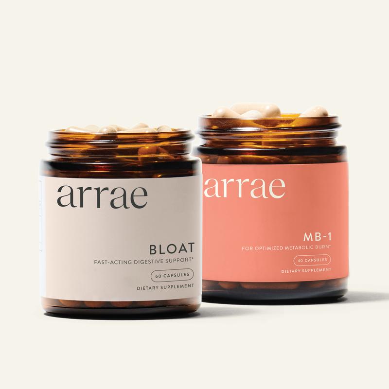Arrae Debloat & Energize Duo | Fast-Acting Bloating Relief Digestive ...