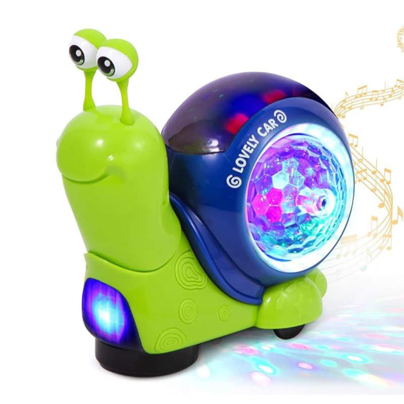 Electric Snail Toy Cute Electronic Animal Crawling Toy, Crawl Snail ...
