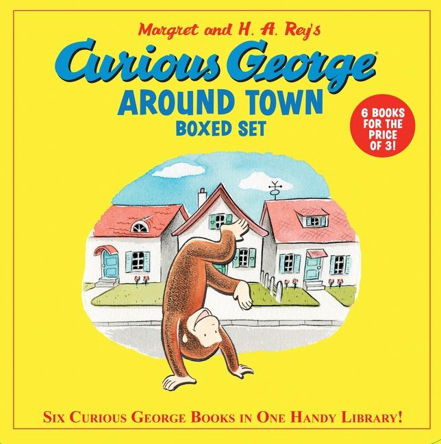 Curious George Around Town 6-Book Box Set: 6 Favorite 8x8s! (Curious ...