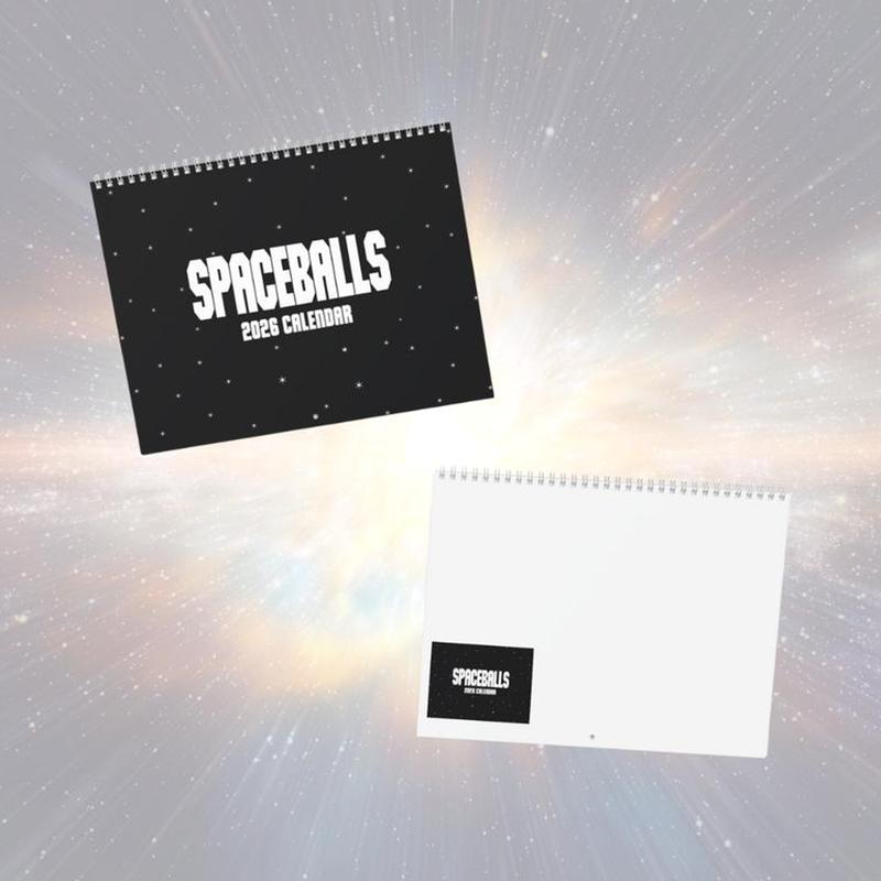 Spaceballs Inspired 2026 Wall Calendar Funny Sci Fi Parody Design Retro ...