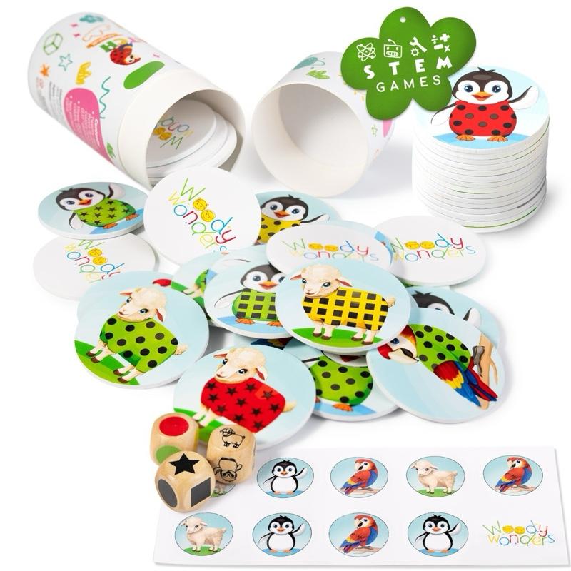 Roll & Match - Fun Animal Educational Preschool Learning Activities for ...