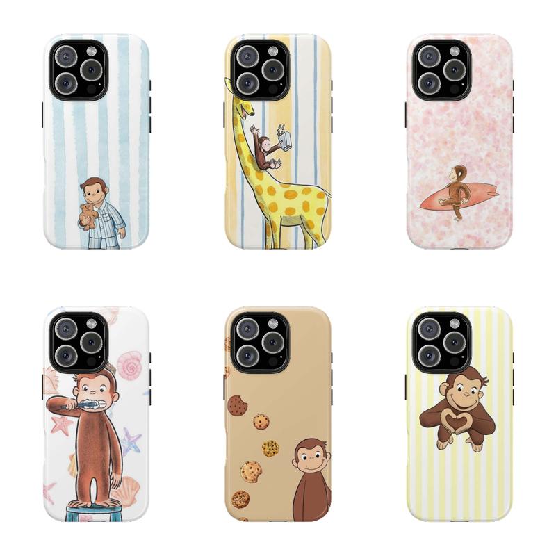 Brainwaves Curious George Banana Monkey Phone Case | Classic Children's ...