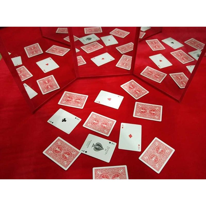3-Way Mirror by Sean Yang Practicing Mirror for Card Magic Gimmick ...