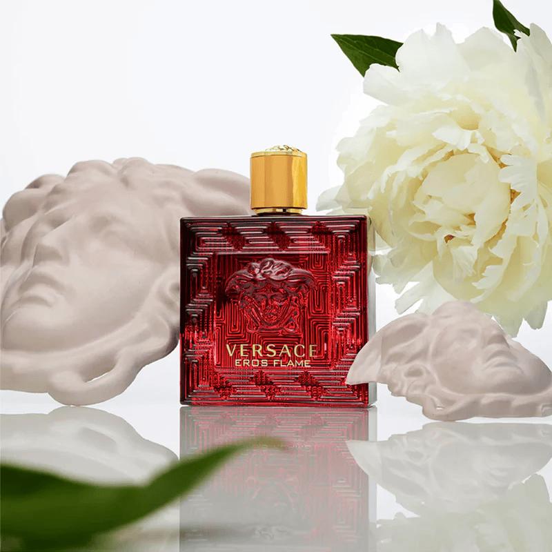 Versace Eros Flame Eau De Parfum 200ML 6.7 FL/OZ For Men-Woody spicy ...