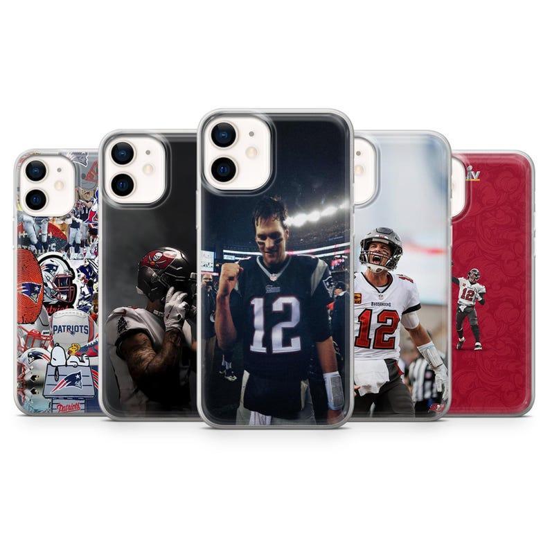 Tom Brady Phone Case Football Cover for iPhone 17 Pro, 16, 15, 14, 13 ...