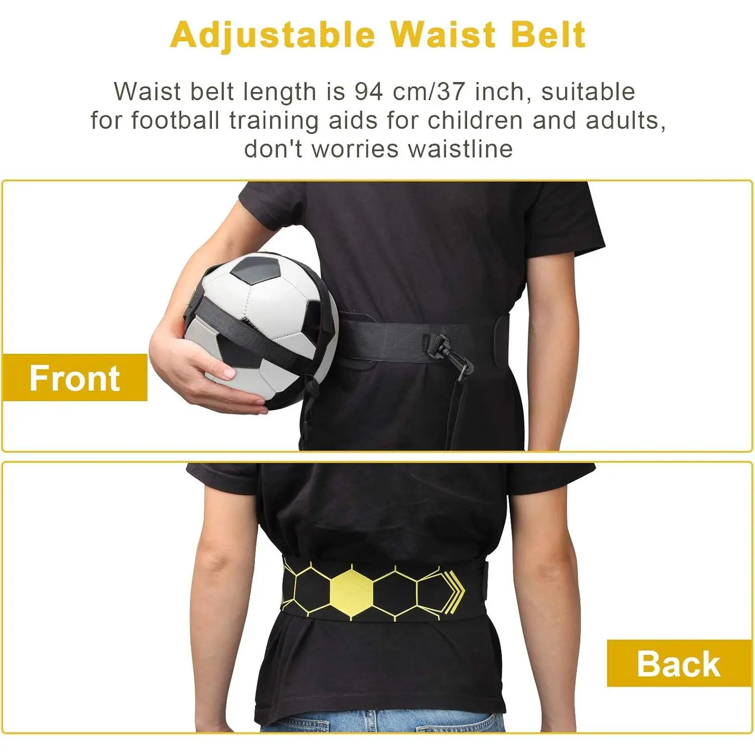Solo Soccer Kick Trainer, Kick Hands Free Solo Soccer Trainer for Adult ...