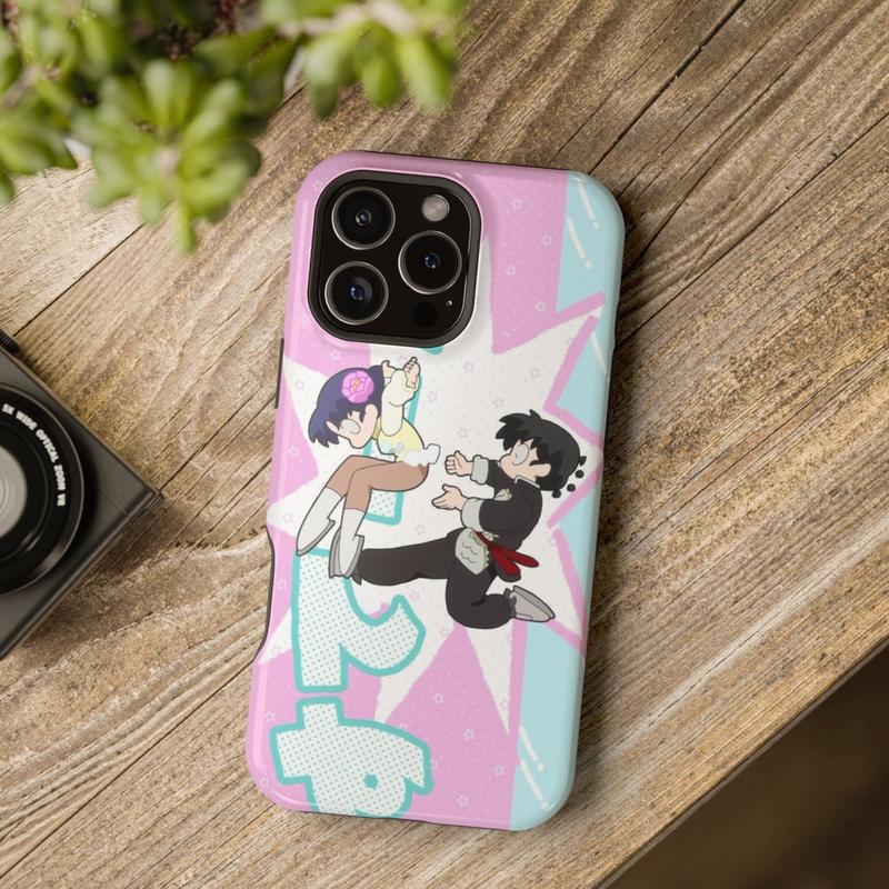 8 styles Ranma 1/2 Anime Phone Case, Ranma x Akane Couple Retro Manga ...