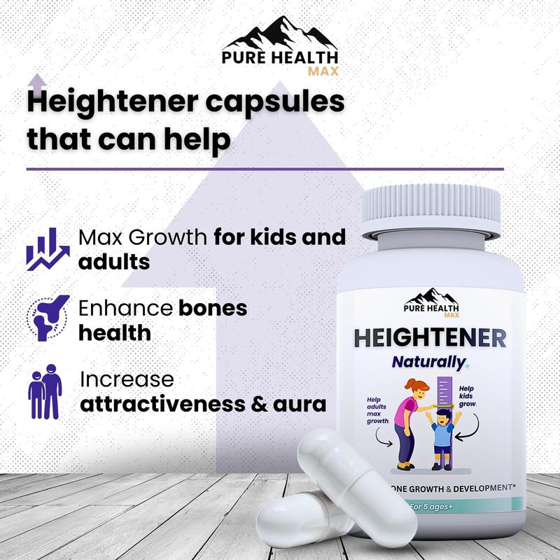 Heightener - Natural Height Growth Supplement for Kids, Teens and ...