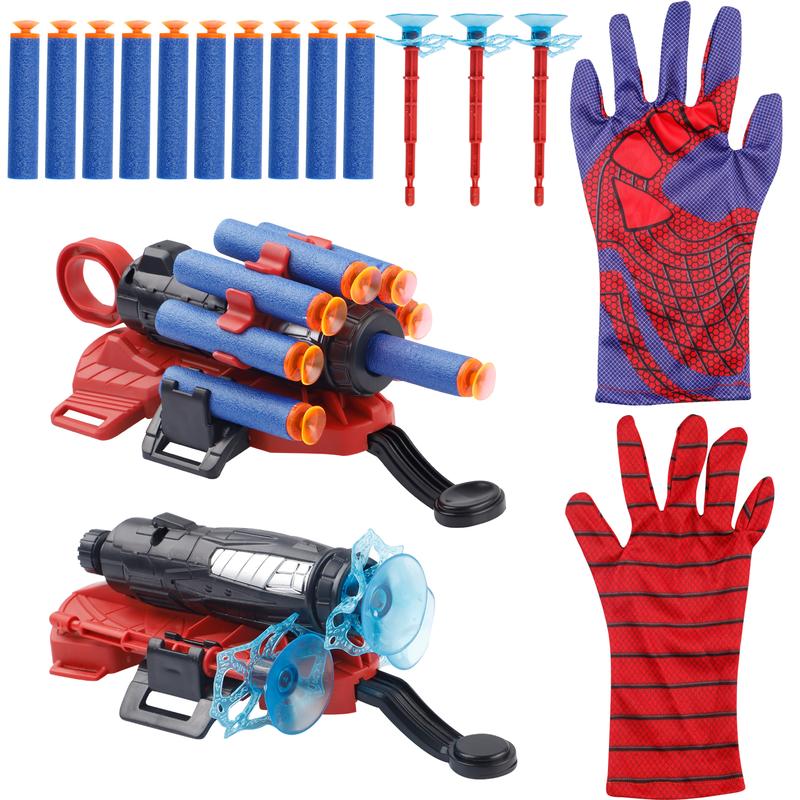 Kids Web Shooters Toy, Glove Launcher Web Slinger for Boys Age 6-8 ...