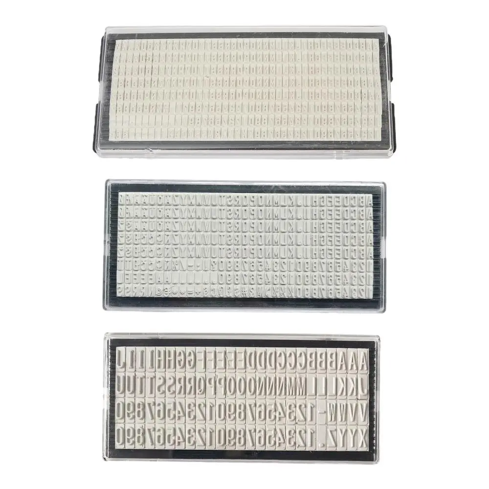 Self Inking Stamp Set Accessory Stationary Date Multipurpose Business ...