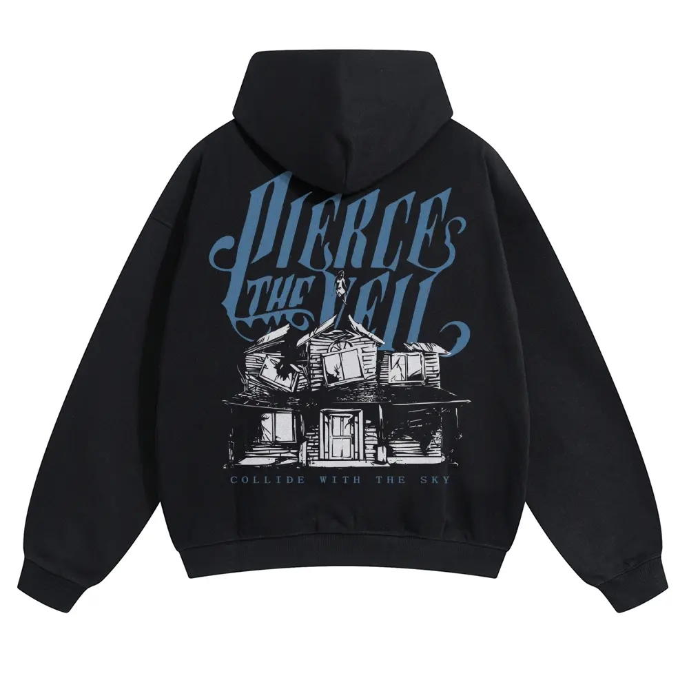 Pierce The Veil Unisex Cotton Hoodie for Autumn Winter Thick Warm Band ...