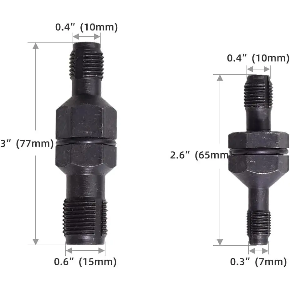 Spark Plug Thread Chaser Tool M10 x 1.0/M12 x 1.25 M14 x 1.5/M18 x 1.5 ...