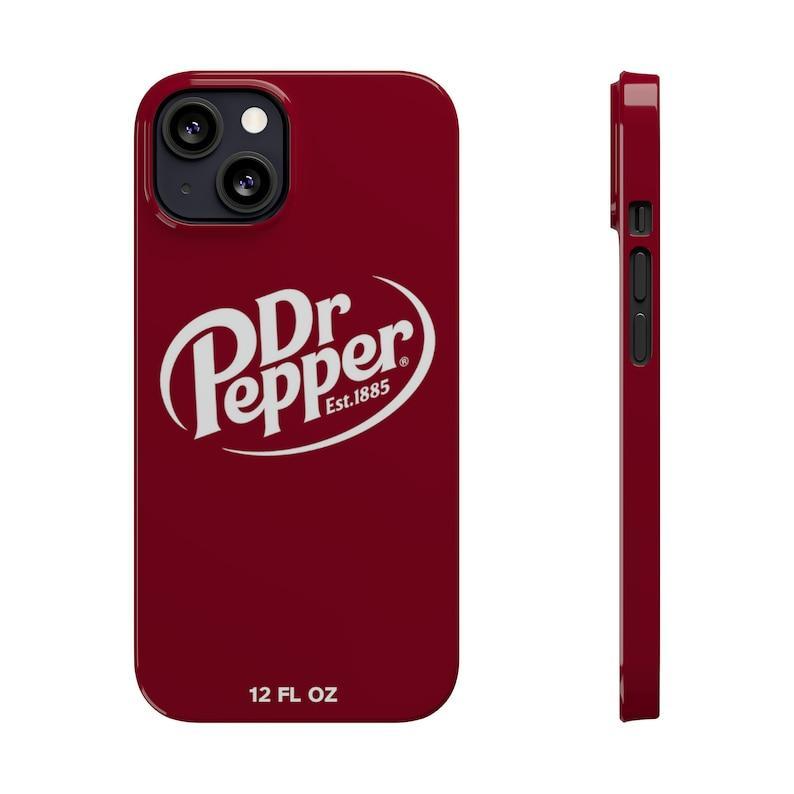 Red Dr Pepper Phone Case， Dr-Pepper Drink Phone Case For IPhone 12 13 ...