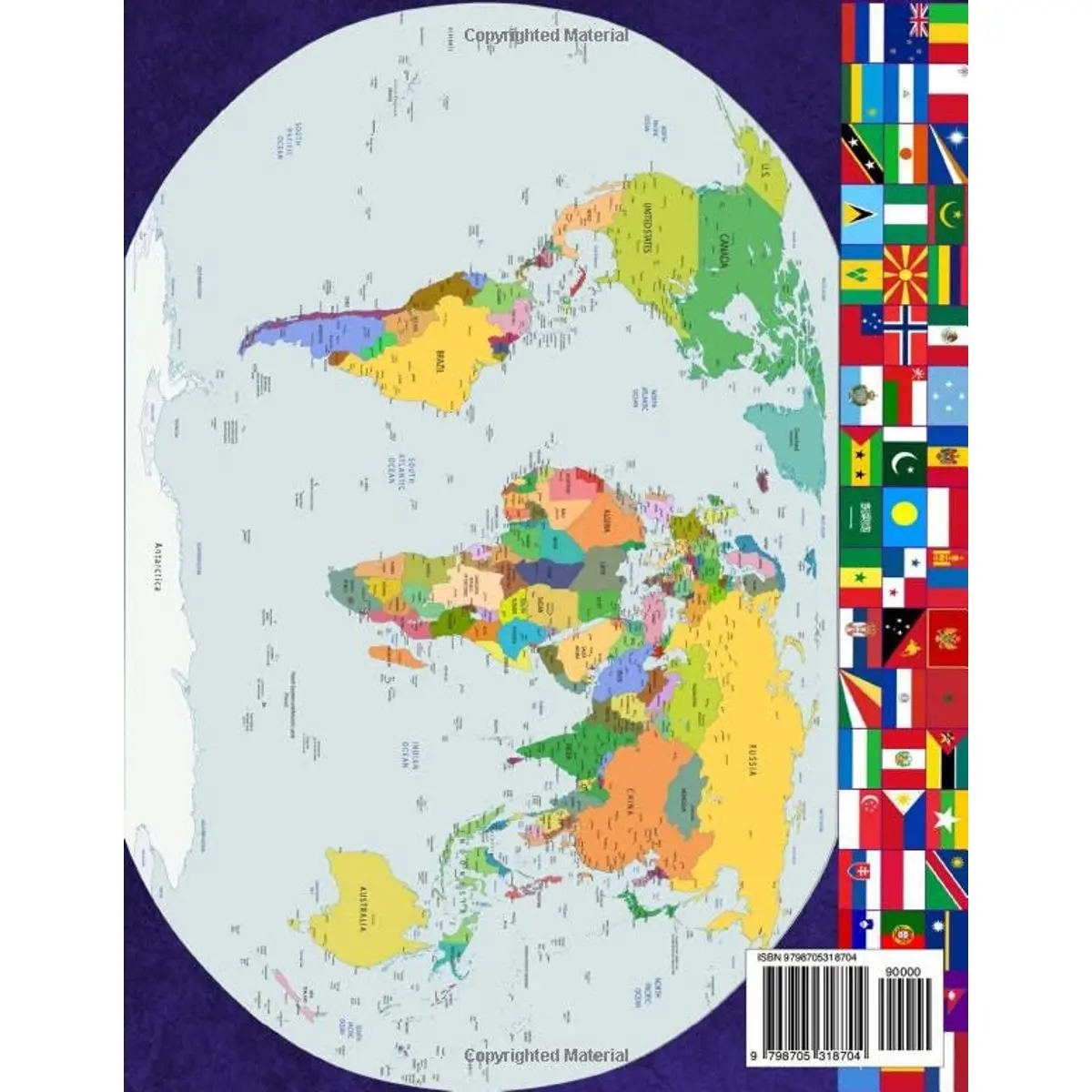 FLAGS OF ALL COUNTRIES OF THE WORLD: The Complete Handbook/Maps of each ...