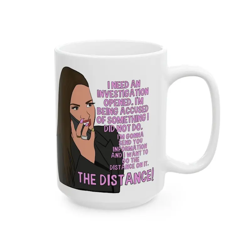 Lisa Barlow 'The Distance' Mug, Real Housewives of Salt Lake City ...