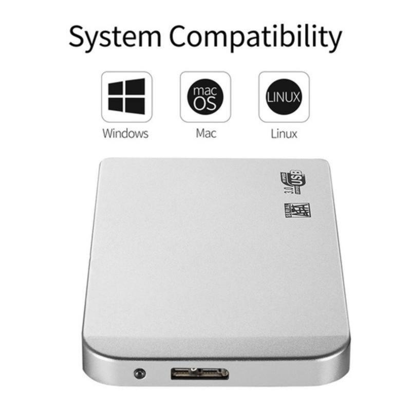 External High-Speed External Hard Drive, Portable USB 3.0 Storage ...