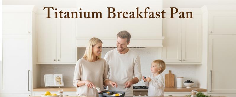 Multifunctional Non-stick Egg Frying Pan, Titanium Coated 2-in-1 ...