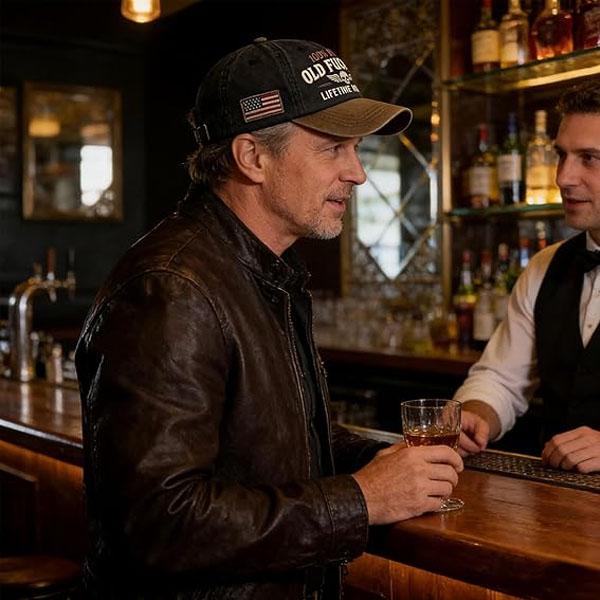 Old Fuckers Club Distressed Vintage Baseball Cap Embroidered 100% ...