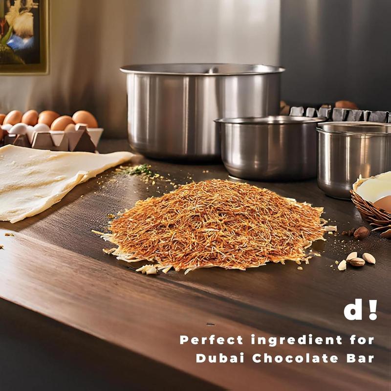 Toasted Kataifi Pastry for Dubai Chocolate | 7 oz (200g) | Ready to Use ...