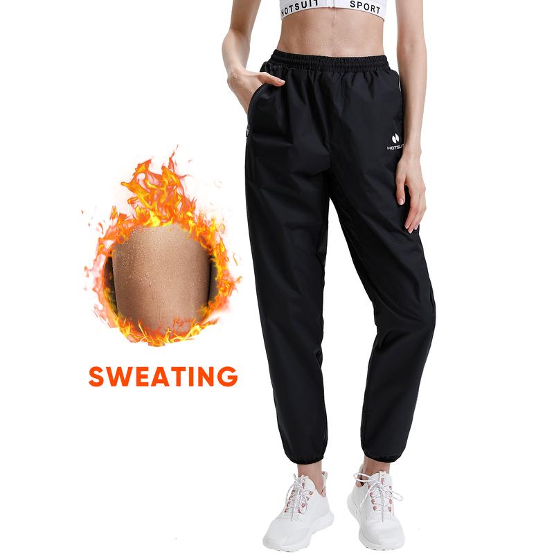 HOTSUIT Women's Sauna Pants Men's Running Sweatpants Fitness Sweatpants ...