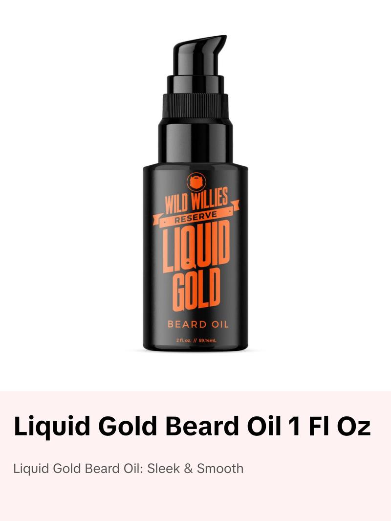 Liquid Gold Luxury Beard Oil - On the best for your beard Hair Care ...
