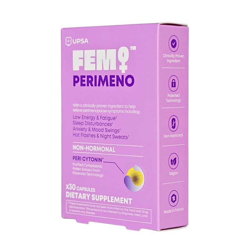UPSA FEM PERIMENO Non-Hormonal Perimenopause Support – Clinically ...