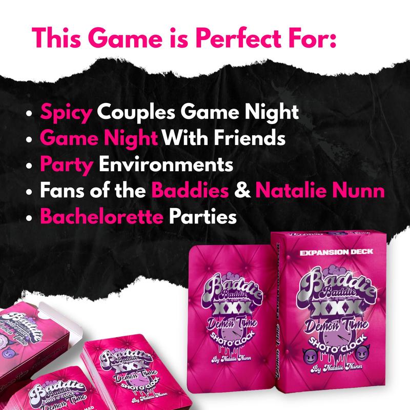 Natalie Nunn Baddie Baddie Shot O'clock Expansion Deck Demon Time 56 ...