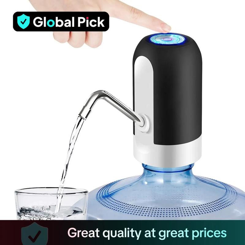 Electric Water Bottle Pump, USB Rechargeable Automatic Dispenser ...