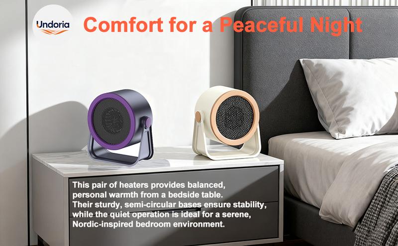 Desk Heater portable electric space heater with efficient ceramic ...