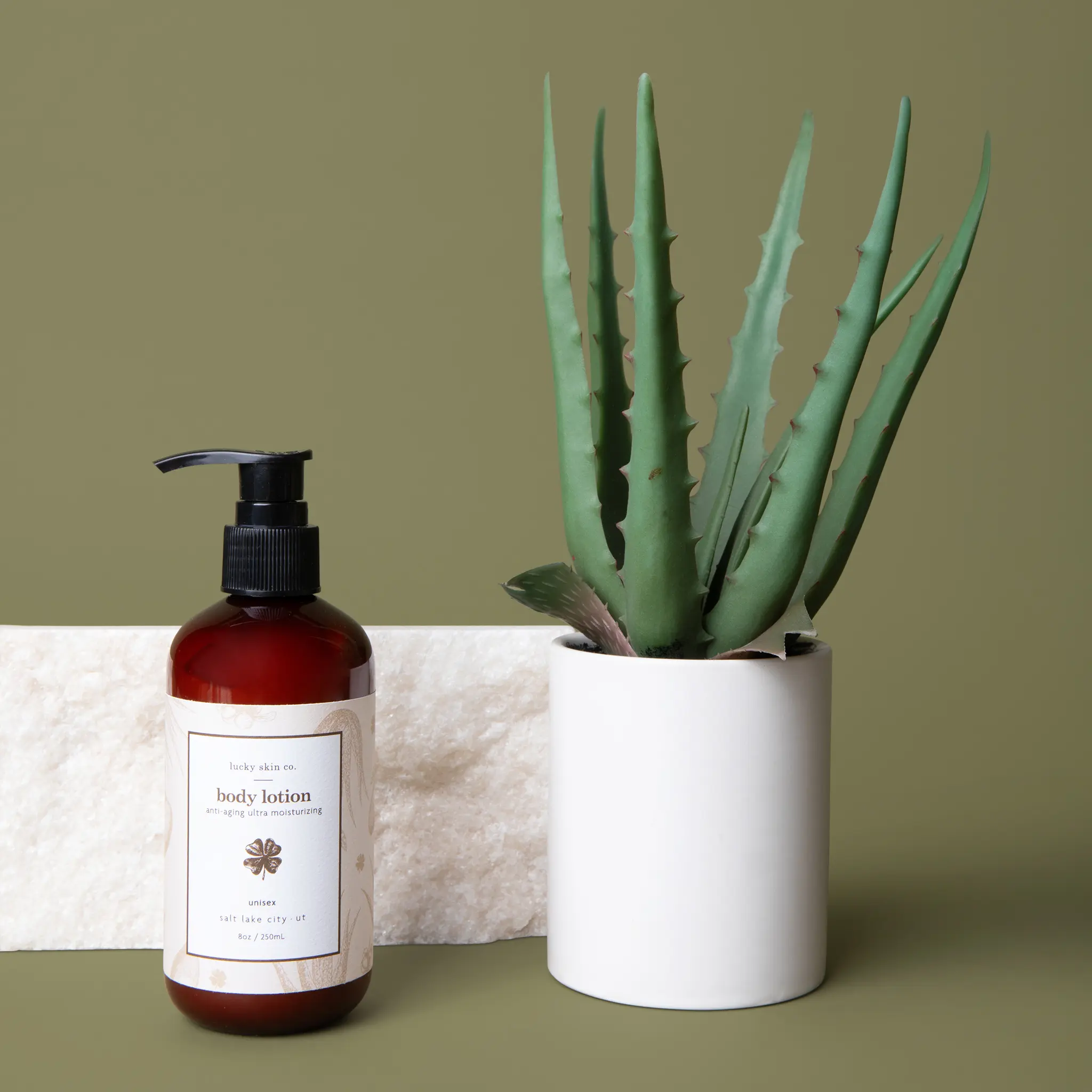 Lucky Skin Co Age Perfecting 48 hr Body Lotion with Peptides ...