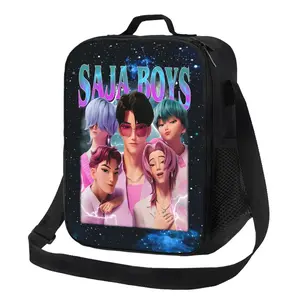 HUNTRIX Chibi Kpop Demon Hunters Lunch Box Boys Girls Back to School ...