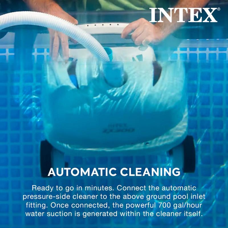 Intex Ultra XTR Frame Swimming Pool & Pump, Robot Vacuum w/Pool ...