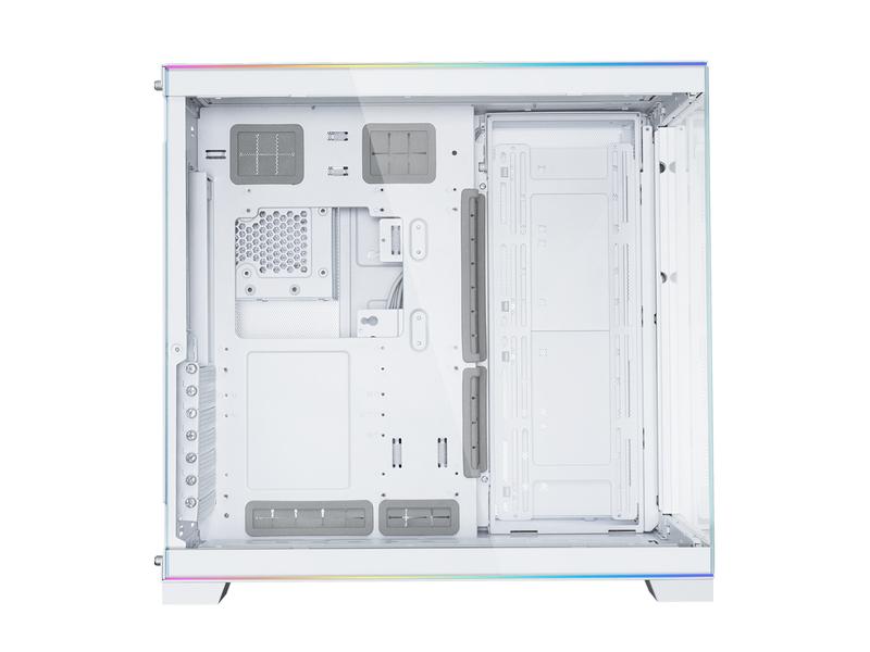 LIAN LI O11 EVO RGB White Aluminum / Steel / Tempered Glass ATX Mid ...