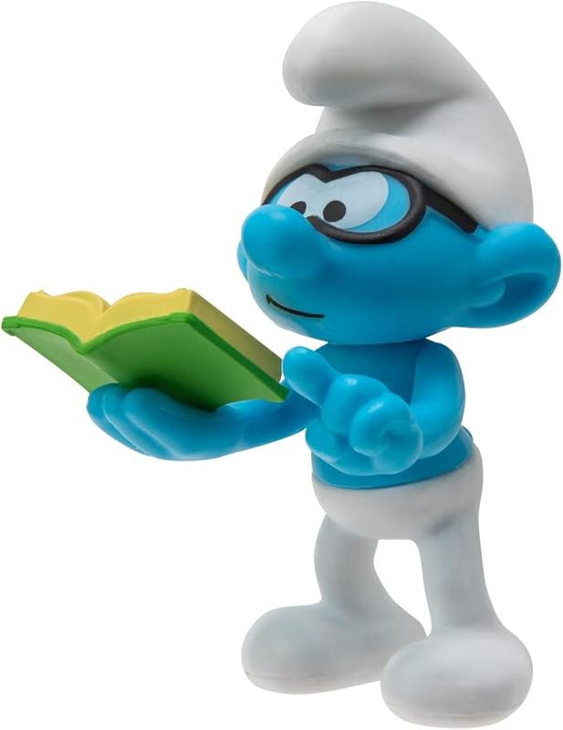 The Smurfs 40TH Anniversary Classic Figure 10 Pack - Features 2-Inch ...