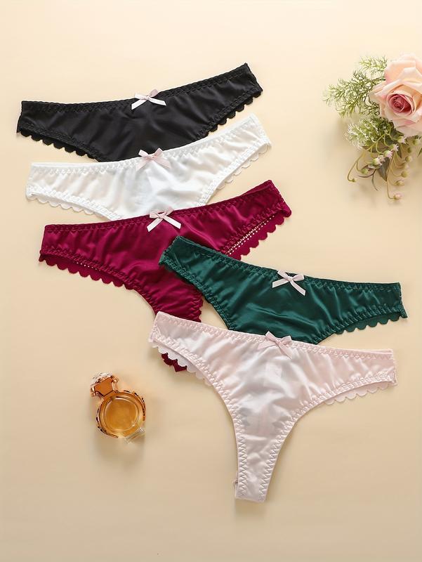 5 Pcs JOINBUY Low Waist Triangle Underwear Seamless Comfortable ...