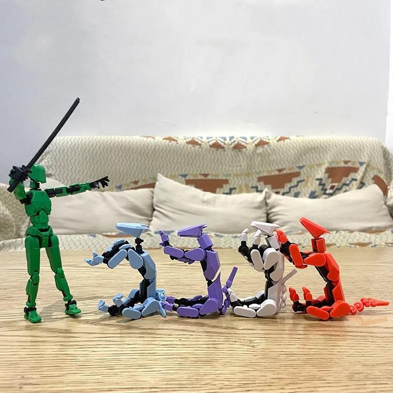 2/3/9PCS-Lucky Puppets 13 Doll,Multiple Styling Combinations Robot ...