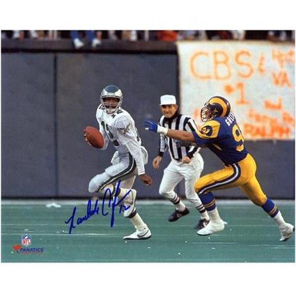 Randall Cunningham Philadelphia Eagles Autographed 8" x 10" White ...