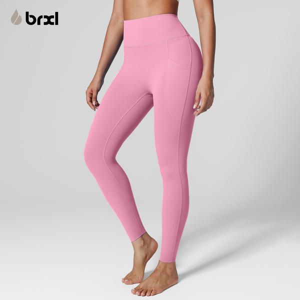 BRXL [Discount for live】Women's High-Waisted No Front Seam 25" Yoga ...