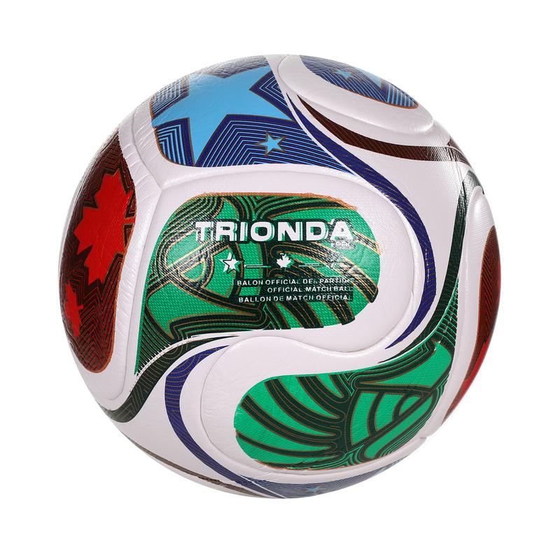 World Cup Ball High Quality Soccer Ball Official Size 5 PU Material Seamless Wear Resistant ...