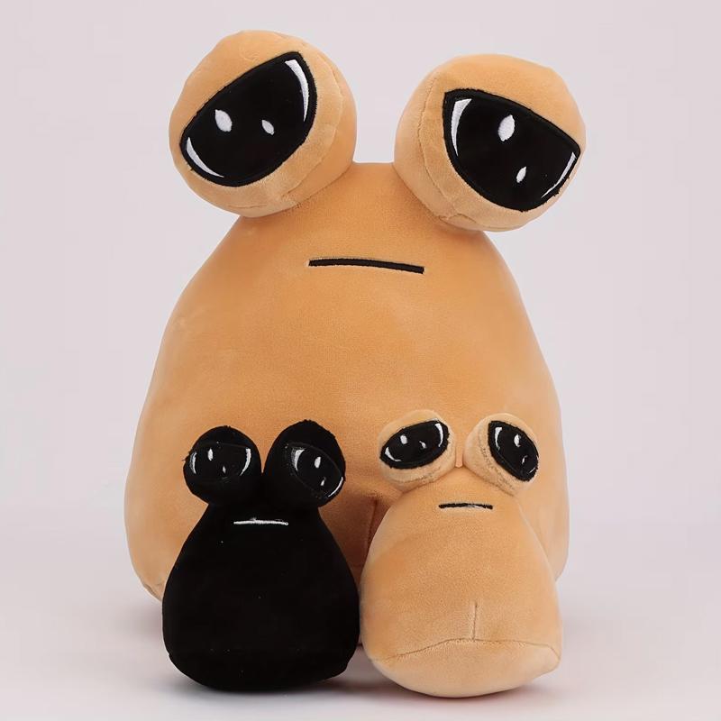 3Pcs Hot Game Figure Pou Plush Toys My Pet Alien Pou Set Mother With ...