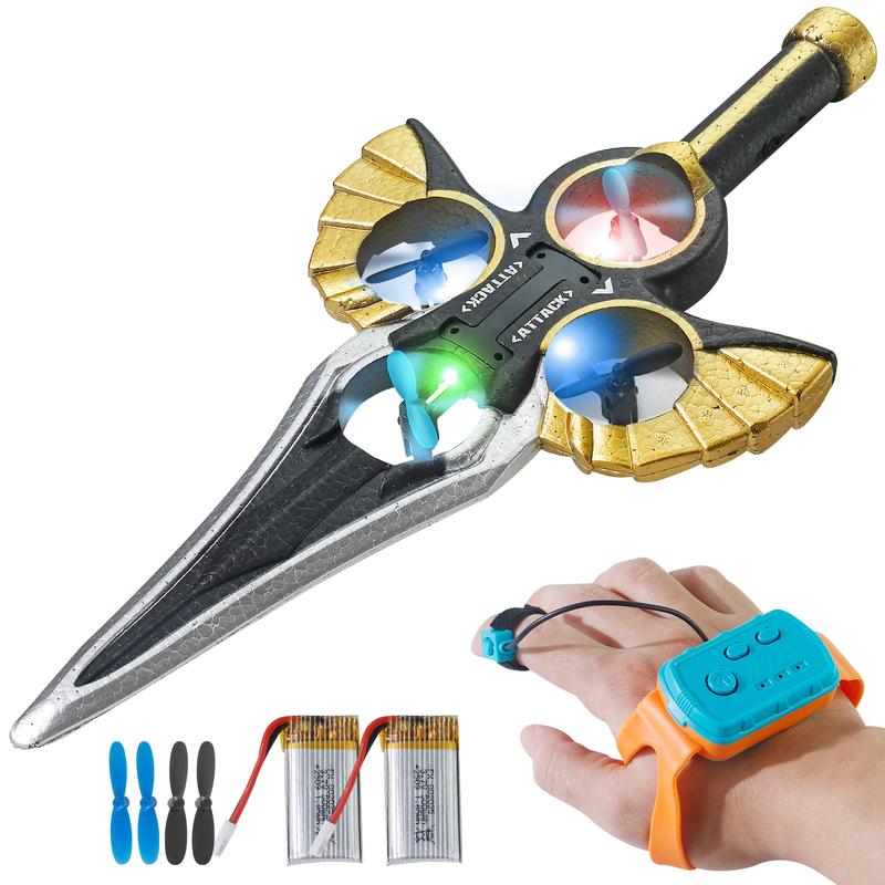 Flying Battle Sword – LED Hover Spinner Toy with Gesture Control ...