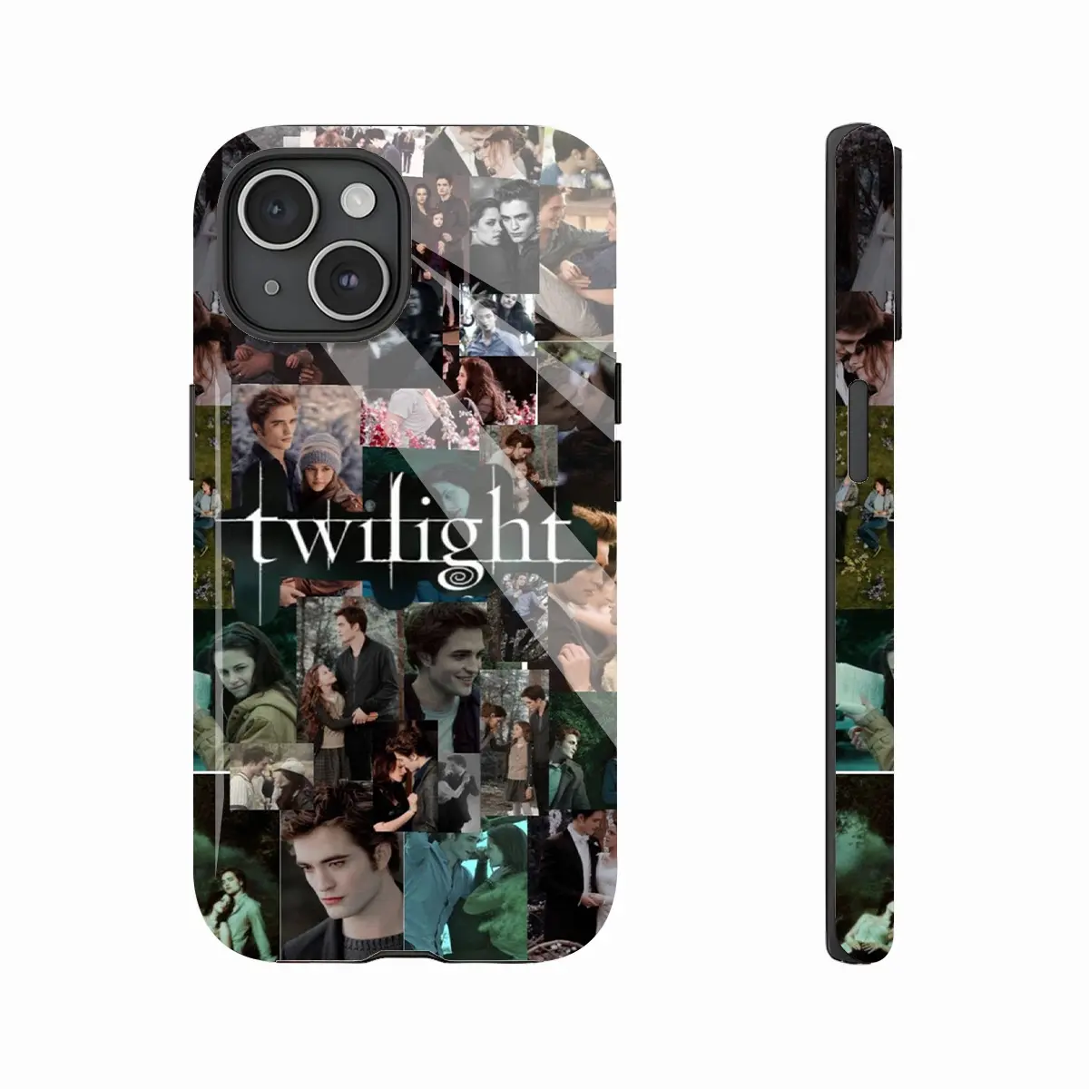 Twilight Themed Collage Mobile iPhone Case, PBT+TPU Rugged Shockproof ...