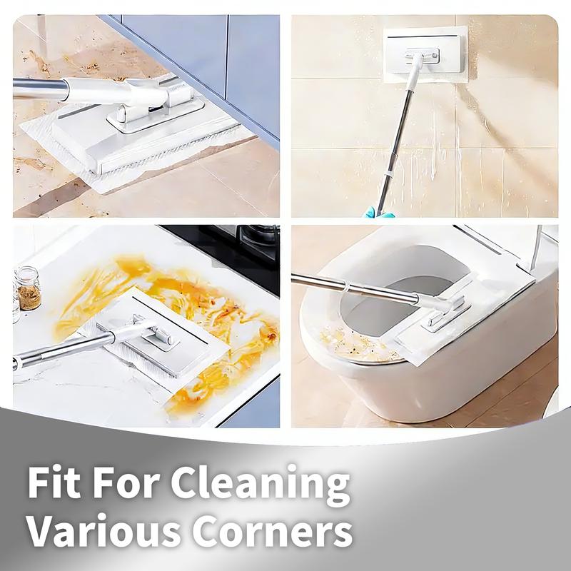 No-wash Mop, Uses Disposable Face Towel, Hands-Free Replacement, Dry ...