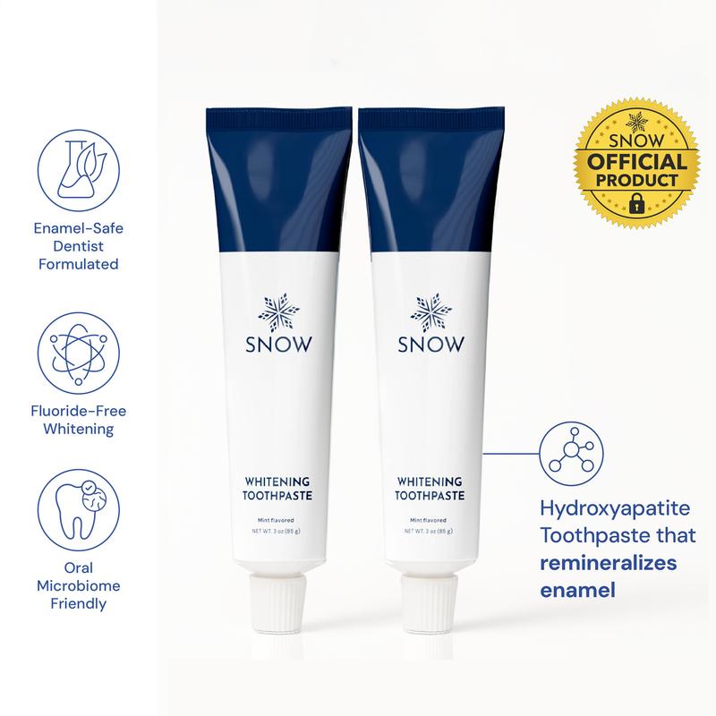 SNOW Nano-Hydroxyapatite Whitening Toothpaste Multipack Bundle - TikTok ...