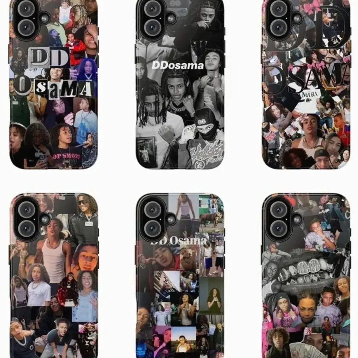 DD Osama Phone Case – Rap Collage Street Aesthetic, Underground Rapper ...
