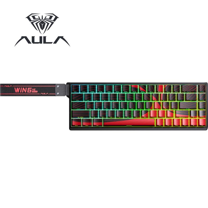 (NEW SALE) AULA WIN 68 68Key Magnetic Switch Mechanical Keyboard BEST ...