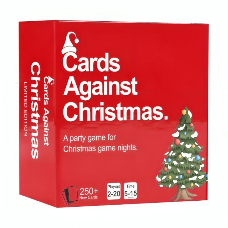 Christmas Card Game Night Limited Edition Party Game, Family Cards ...